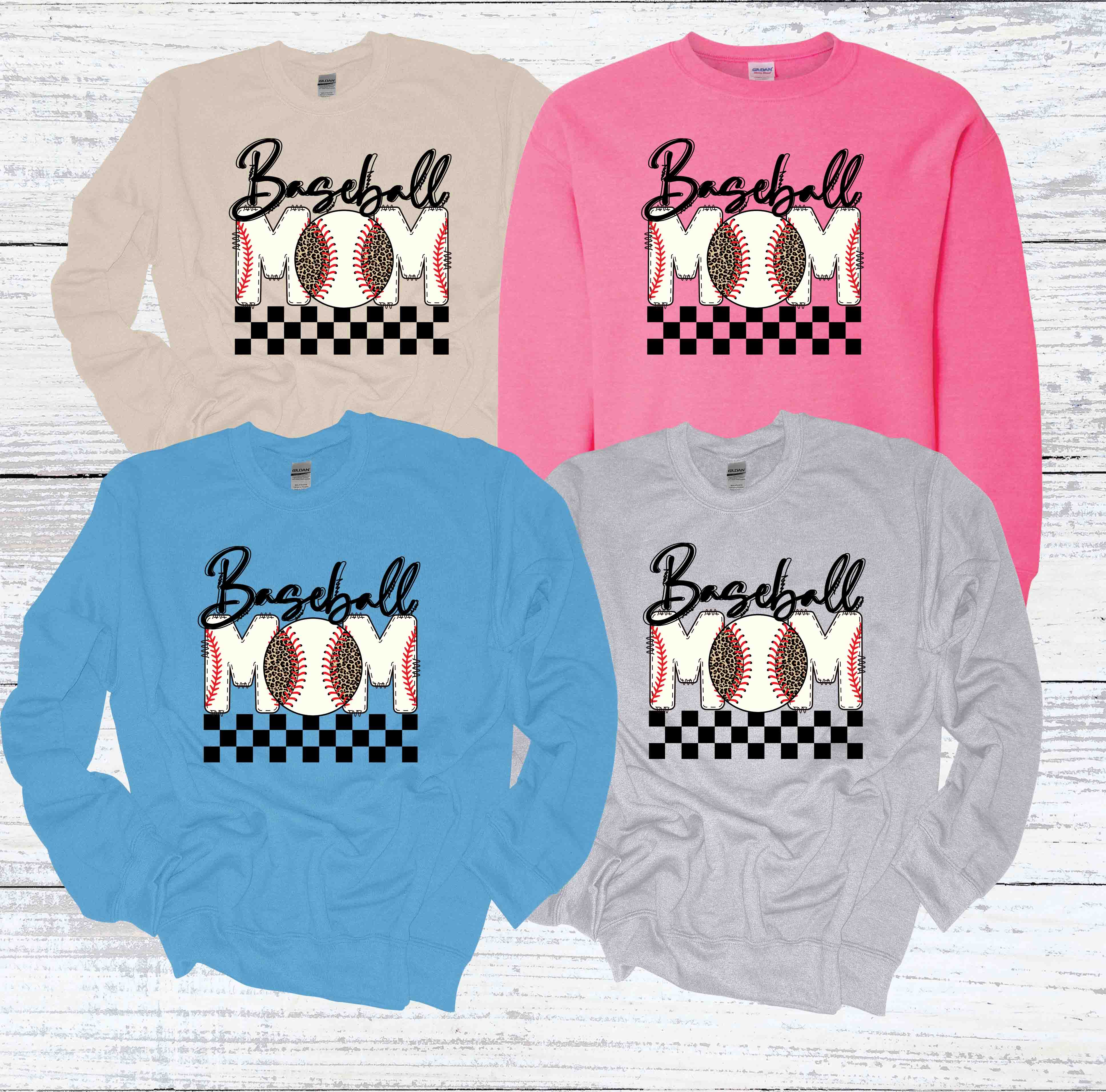 Cheetah Baseball Mom | 77859 Designs